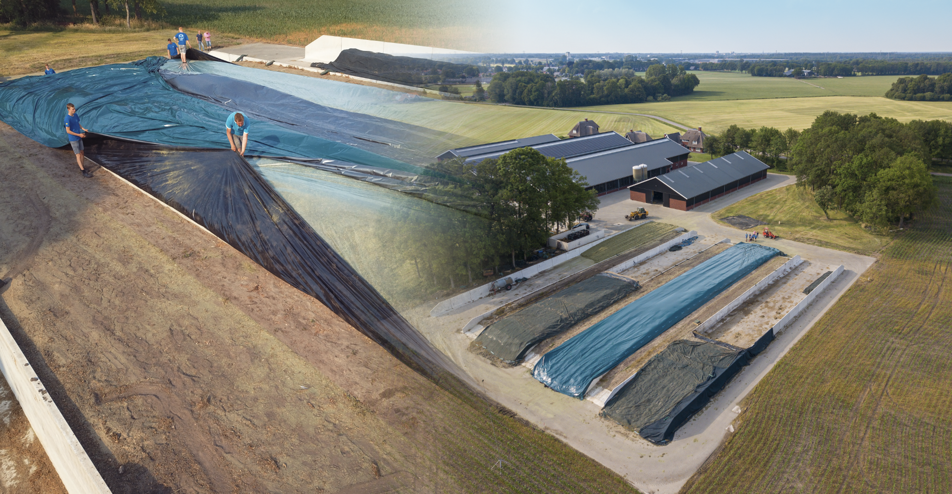 Oxygen barrier silage sheet for higher forage quality | Raniplast