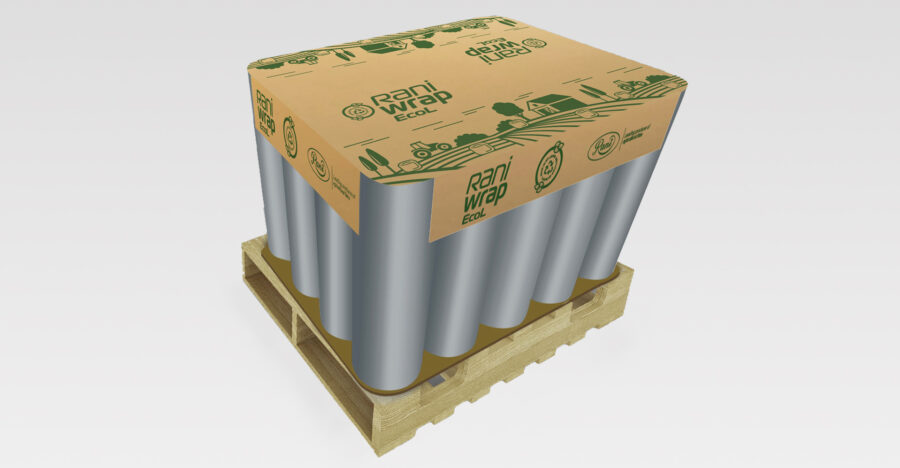A bale wrap containing 30% recycled material | Raniplast